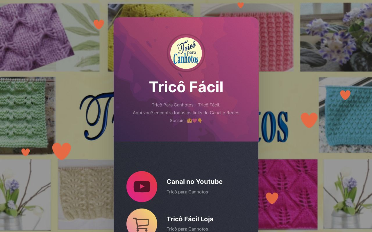 TRICÔ PARA CANHOTOS